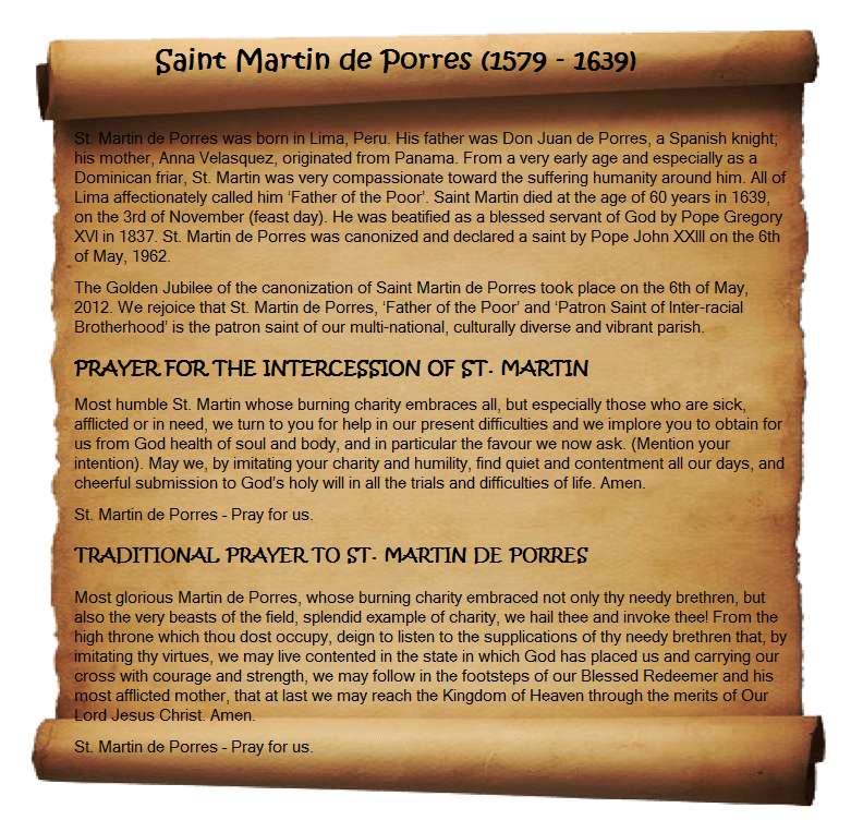 Parish History – St. Martin de Porres Catholic Church Sunnyside